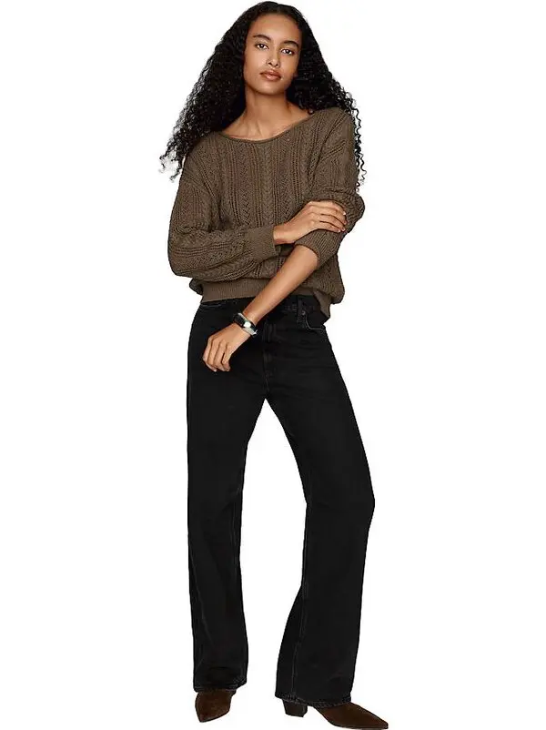 AGOLDE Ren High Rise Wide Leg Jeans - Generation