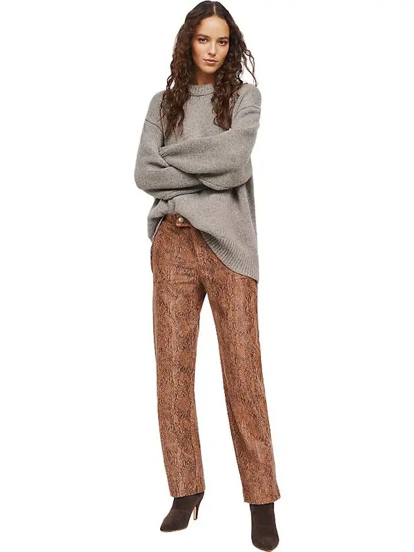 Anthropologie Prt Modern Taper Pants - Snake