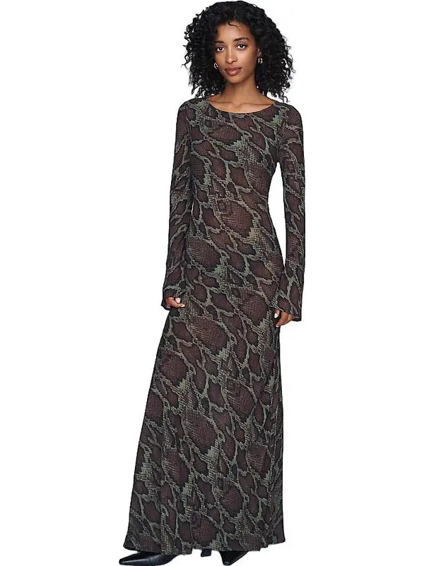 AFRM Jetta Maxi Dress - Grey