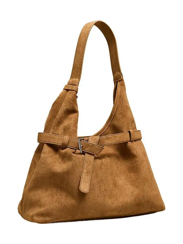 MELIE BIANCO Amerie Hobo Tote Bag - Saddle