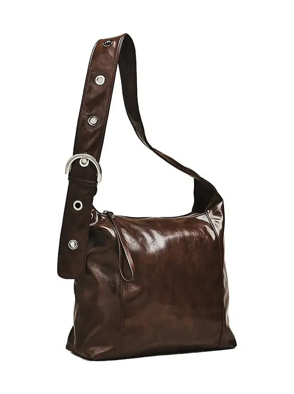 MELIE BIANCO Mila Hobo Shoulder Bag - Red