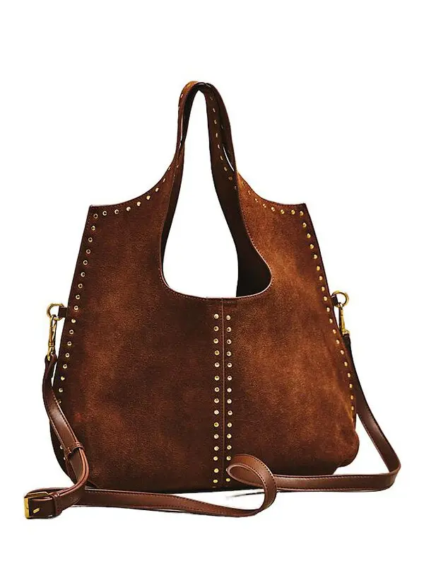 Dolce Vita Sonora Suede Bag - Tan