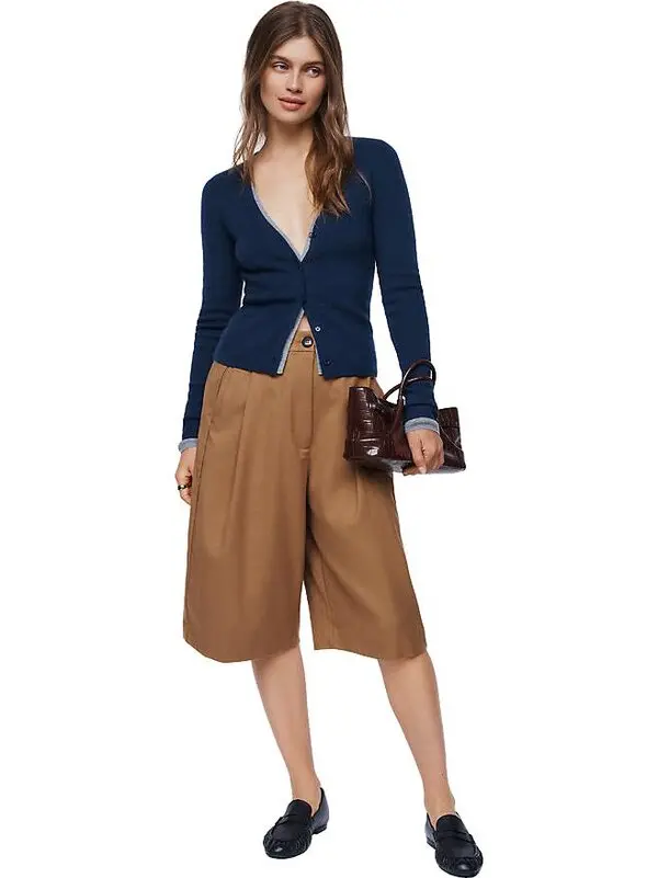 Essentiel Antwerp Kreme Culottes Pants - Camel