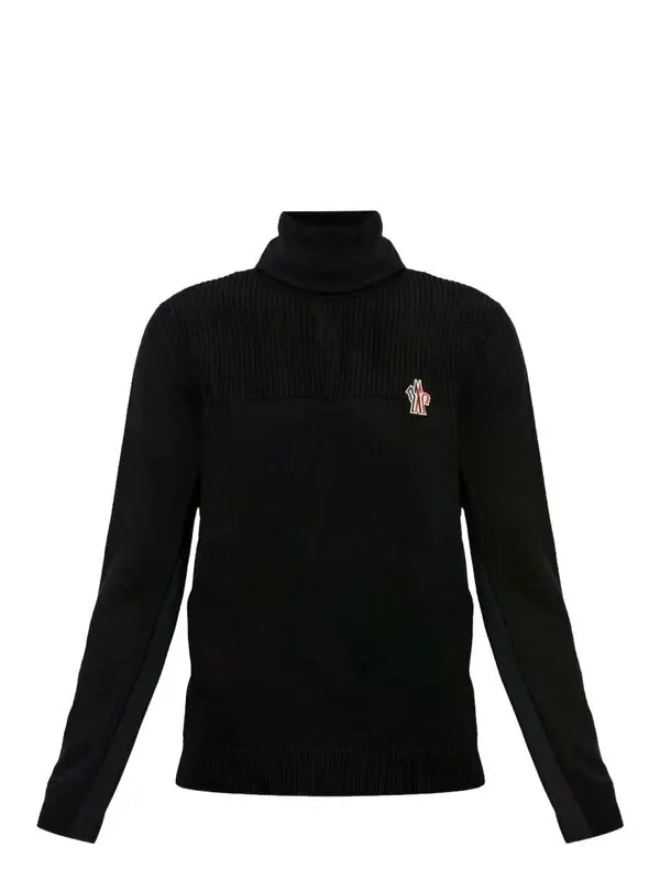 Moncler Après-ski Turtleneck Sweater - Black