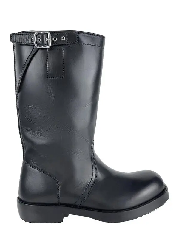 Dries Van Noten Leather Shoes - Black