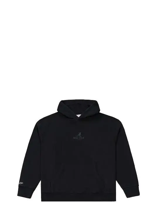 Mitchell & Ness Alabama Crimson Tide Monochrome Icon Fleece Hoodie - Black