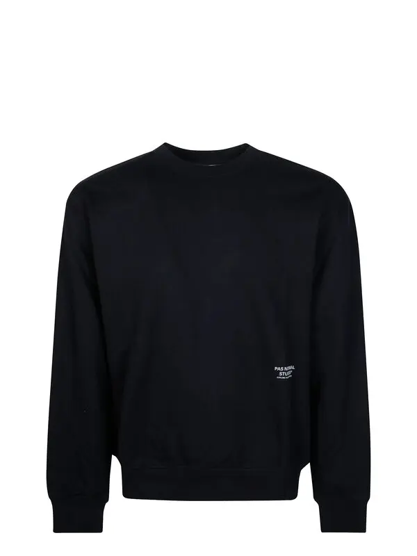 PAS NORMAL STUDIOS Off Race Sweatshirt - Nero