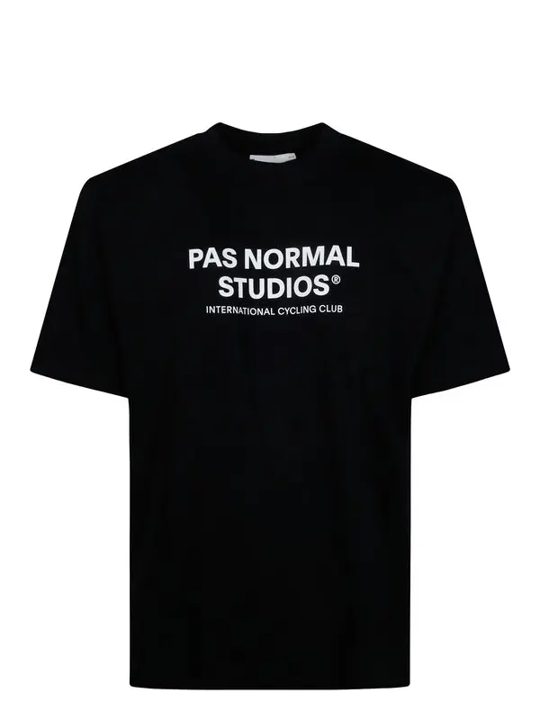 PAS NORMAL STUDIOS Off Race Logo T-shirt - Nero