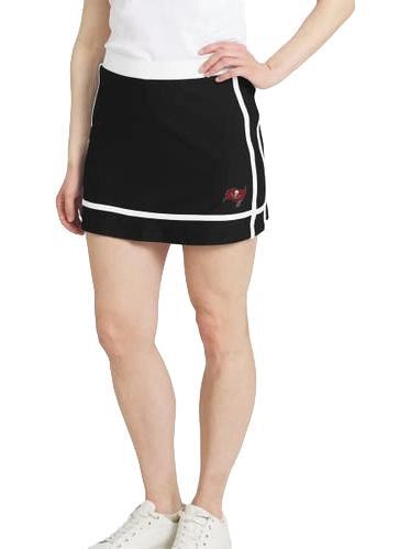 WEAR BY ERIN ANDREWS Tampa Bay Buccaneers Stripe Skort - Black