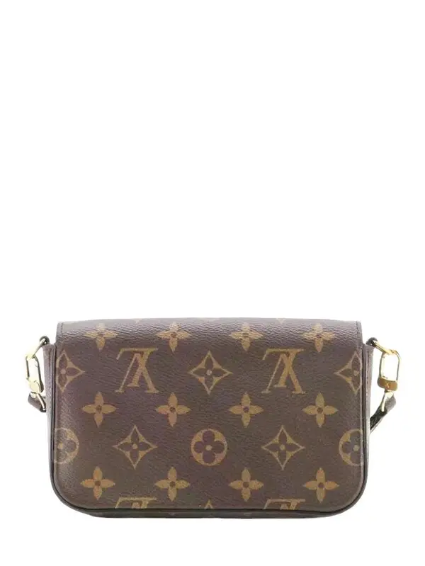 LOUIS VUITTON Felicie Strap & Go Handbag Monogram Canvas Crossbody Bag - Brown