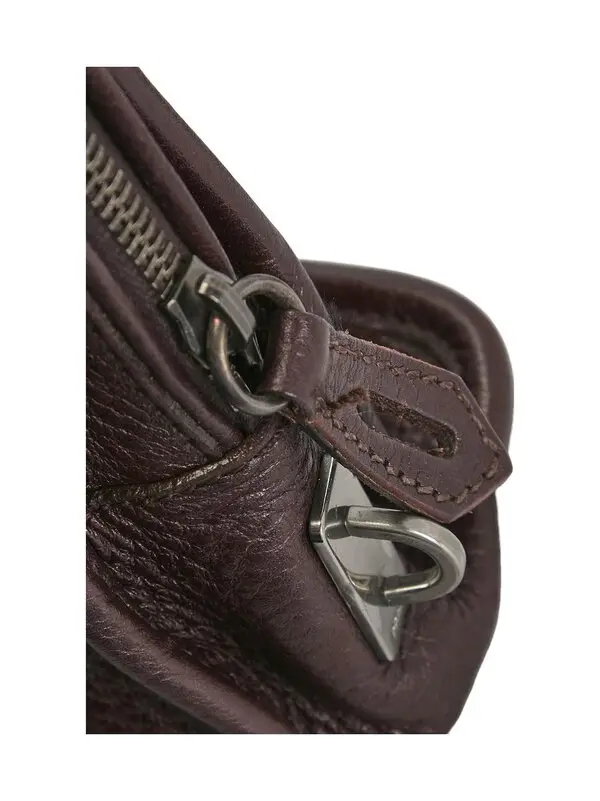 FWRD RENEW Prada Stitch Ribbon Handbag - Brown