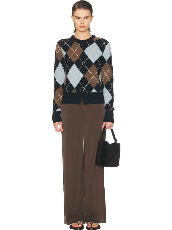 A.L.C. Skyler Cardigan - Sky Blue Combo