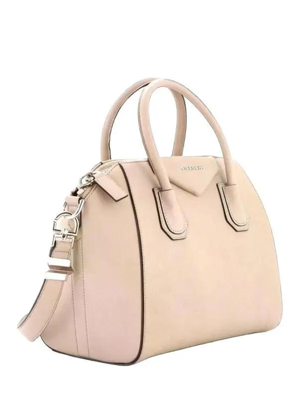 Givenchy Antigona Bag Leather Small Satchel - Neutrals