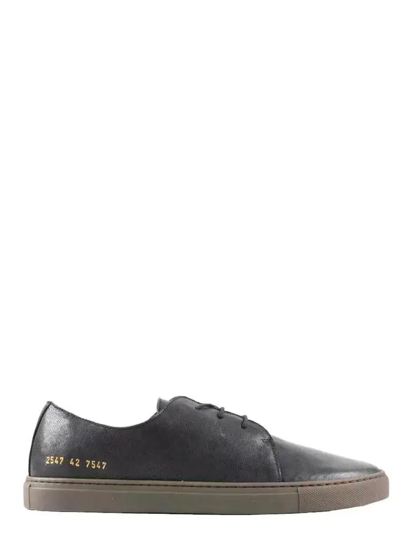 COMMON PROJECTS Serial-number Sneakers - Black