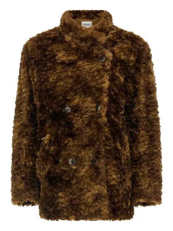 MARANT ETOILE Jya' Coat - Brown