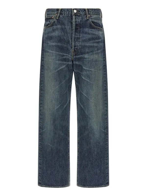 Visvim Social Sculpture 01' Jeans - Blue