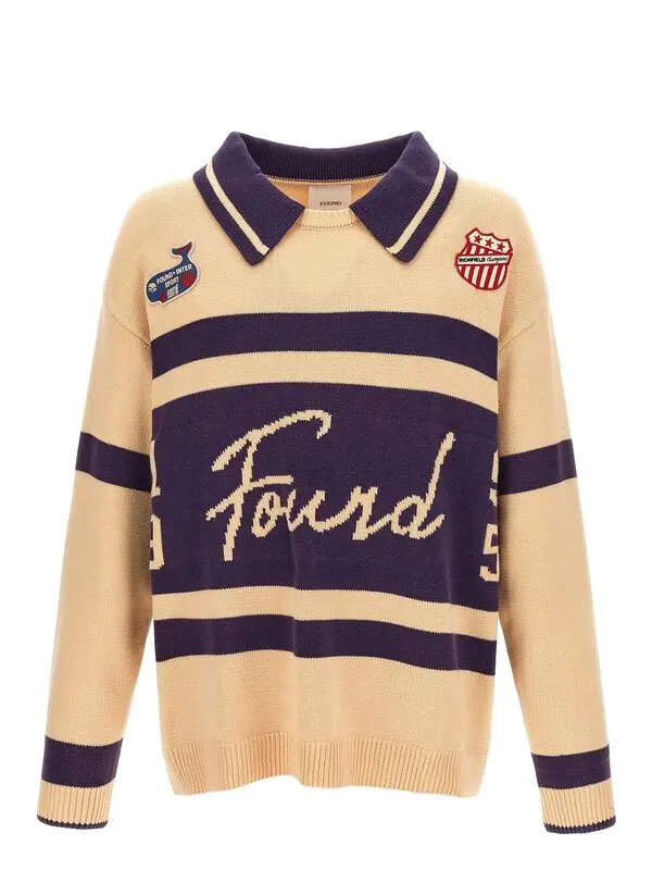 FOUND Varsity Sweater - Multi