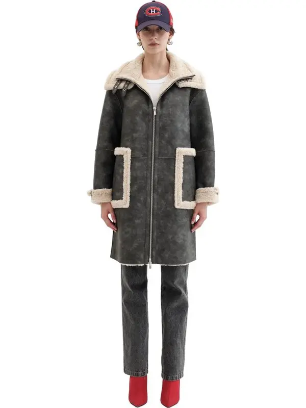 JAKKE Frost Coat Oat Dark - Grey