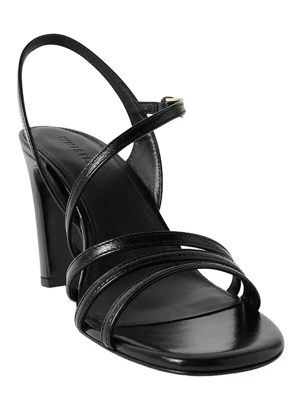 Whistles Strappy Leather Sandals - Black