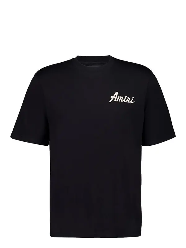 Amiri Cotton City T-shirt - Black