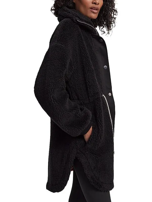 Varley Jamie Sherpa Coat - Black