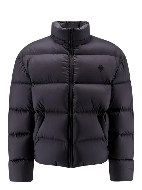 Gucci Lightweight Polyester Down Jacket With Zip - Black
