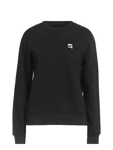 Karl Lagerfeld Sweatshirt Size Organic Cotton, Recycled Polyester - Black