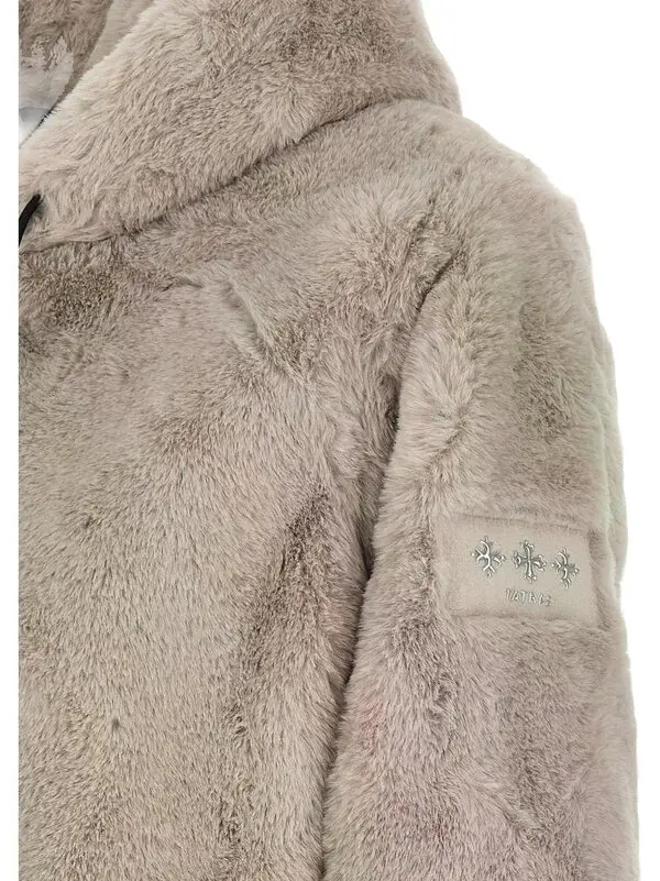 TATRAS Astoni Faux-fur Coat - Neutrals