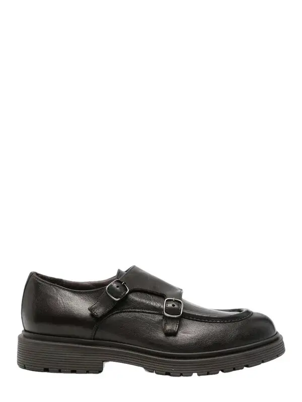 STURLINI FIRENZE Double Monk-strap Loafers - Brown