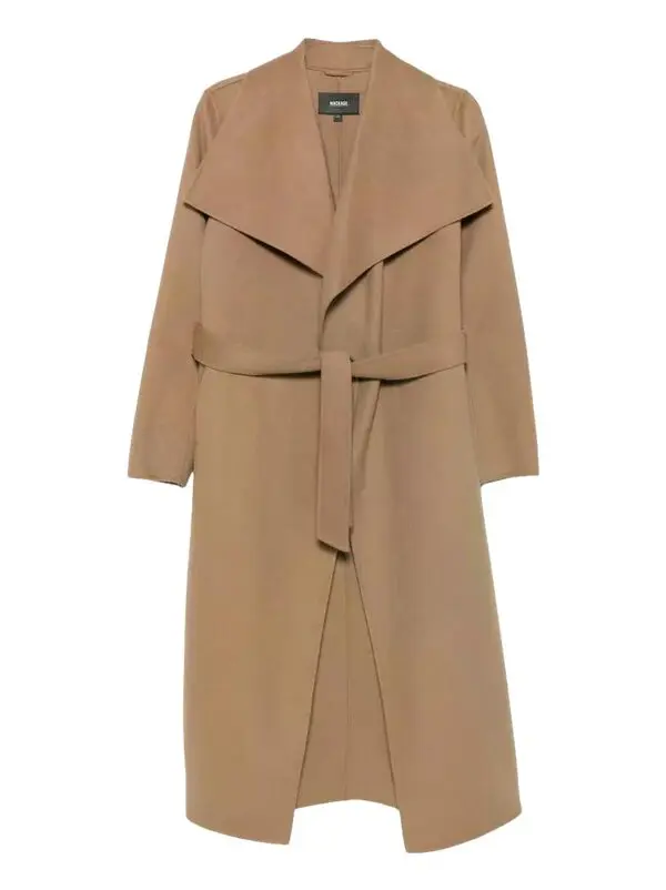 Mackage Mai Belted Wool Coat - Neutrals