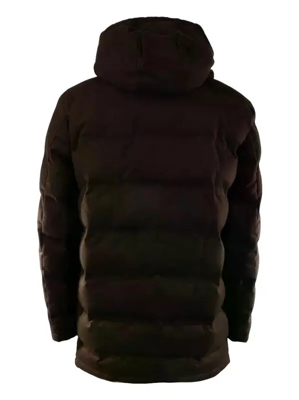 HESKIMO Hooded Padded Jacket - Brown