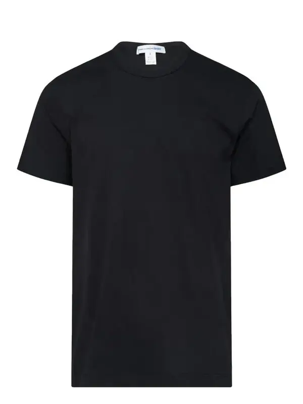 Comme Des Garçons Text-print T-shirt - Black
