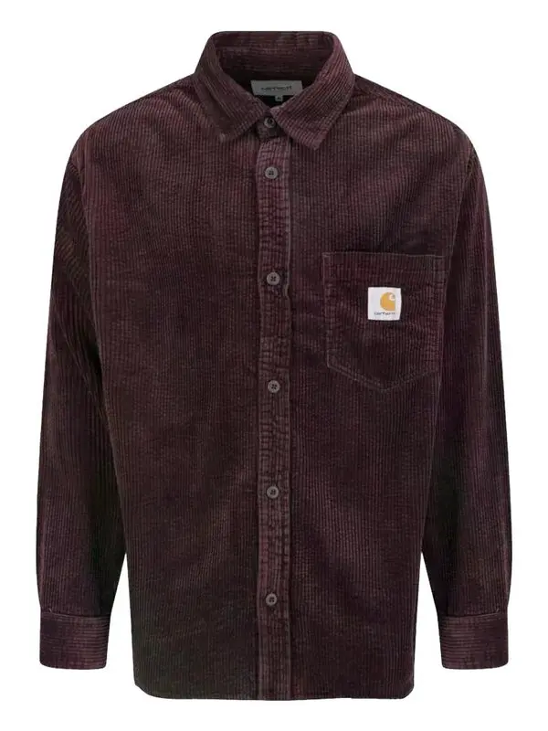 Carhartt Work In Progress Loyde Corduroy Shirt - Brown