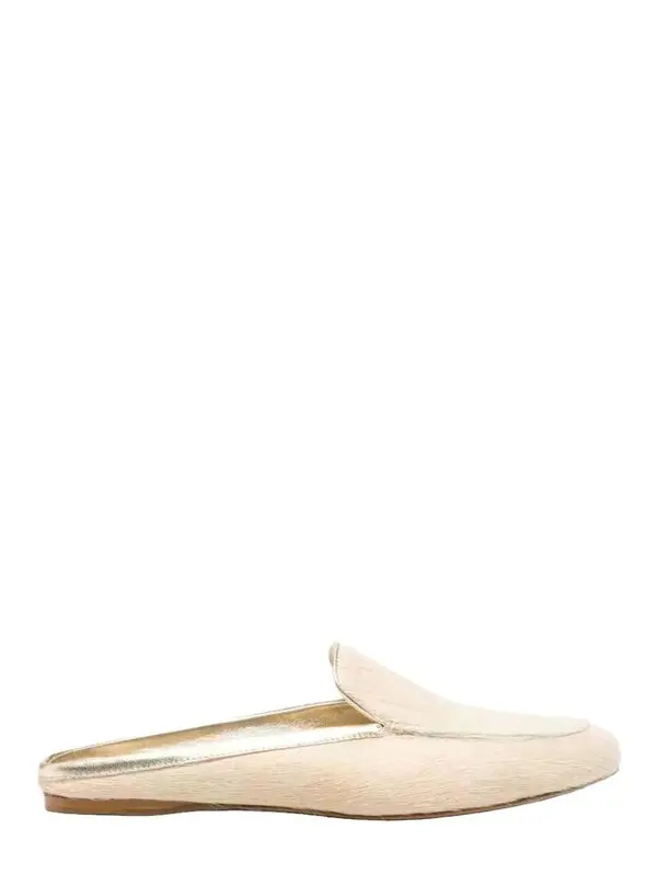 FORTE_FORTE Pony-hair Loafers - Neutrals