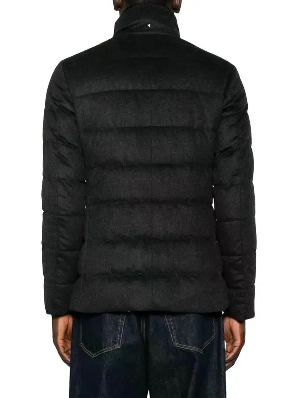 MONTECORE Double-breasted Quilted Jacket - Grey
