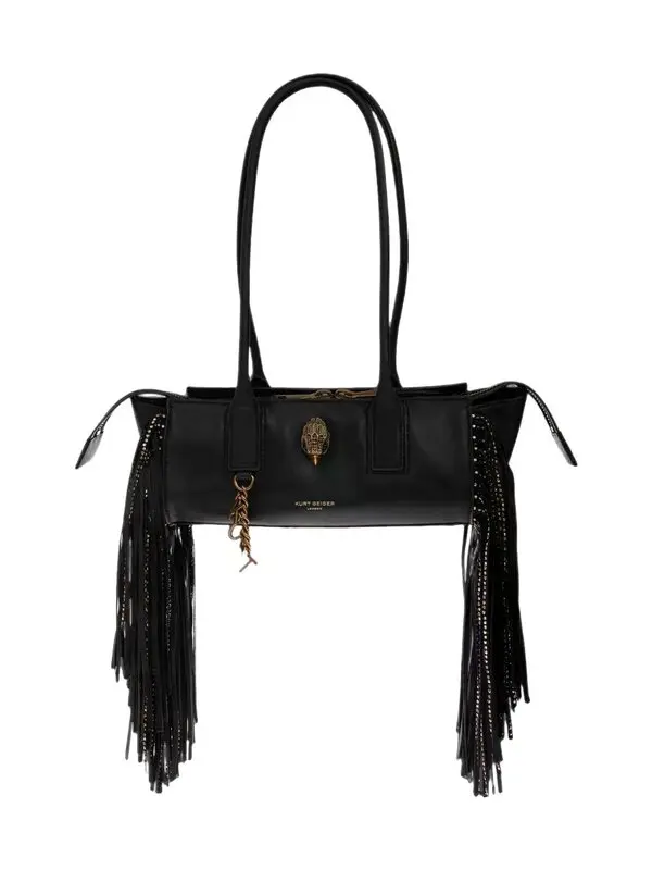 Kurt Geiger Sloane East-west Shoulder Fringe Bag - Black