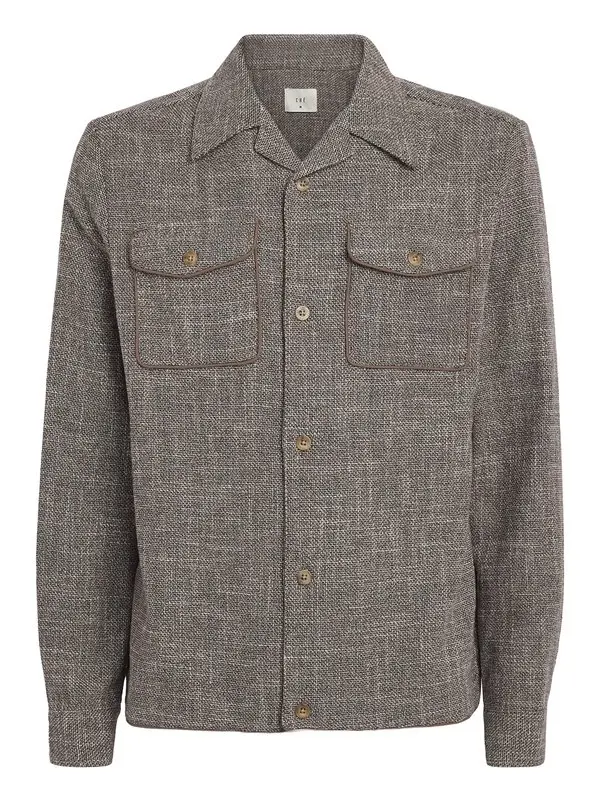 CHE Cotton-blend Redford Shirt - Brown