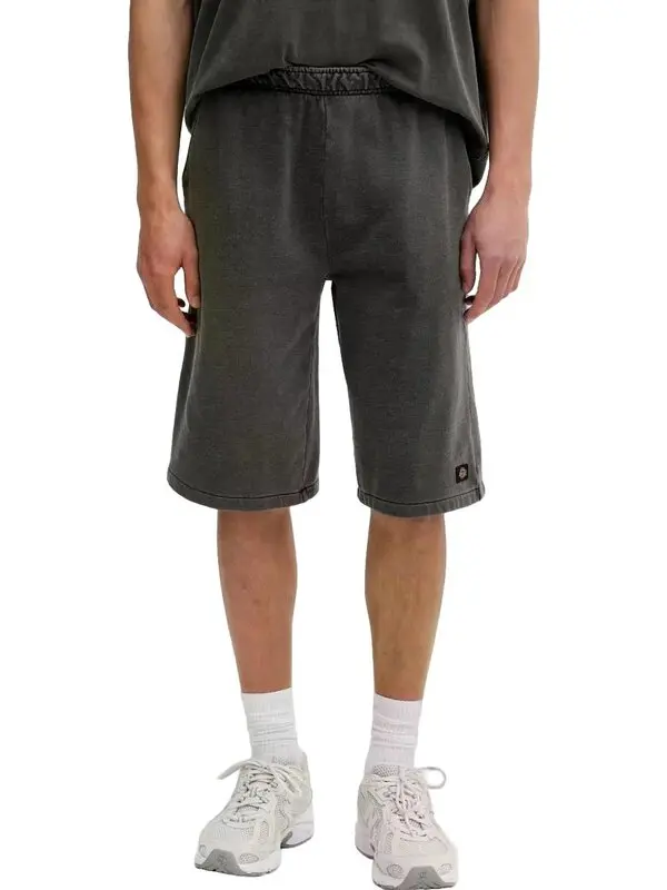 Dickies Logo-patch Track Shorts - Grey