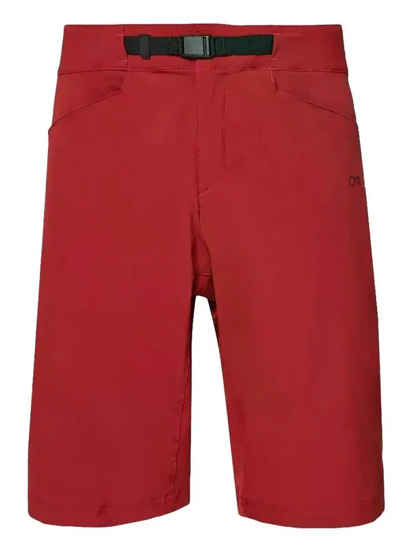 Oakley Drop In Belt-fastening Shorts - Red