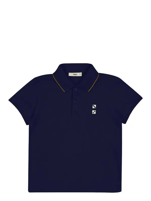 Fendi Short Sleeve Polo Shirt - No