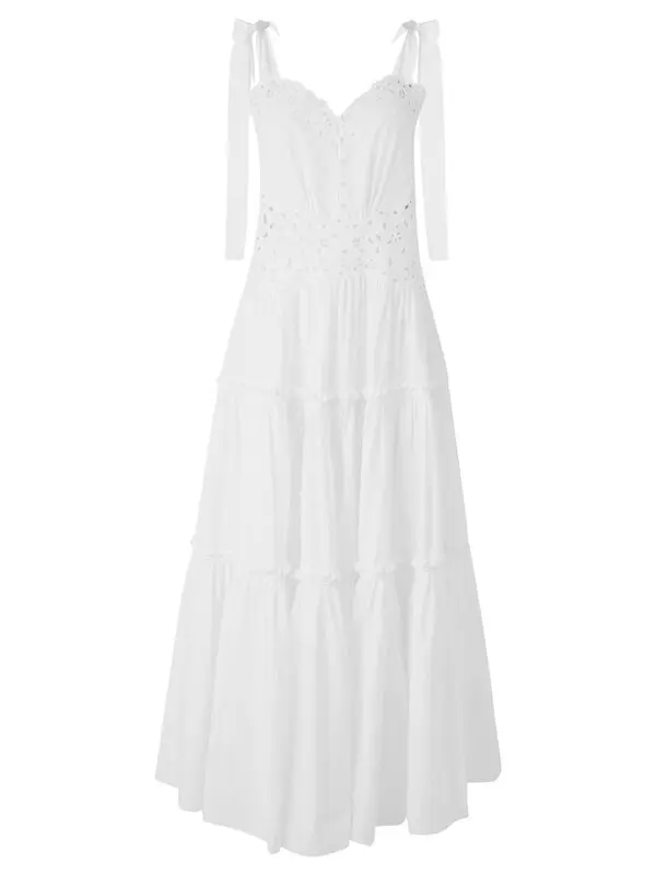 Chloé Tie-strap Maxi Dress - No