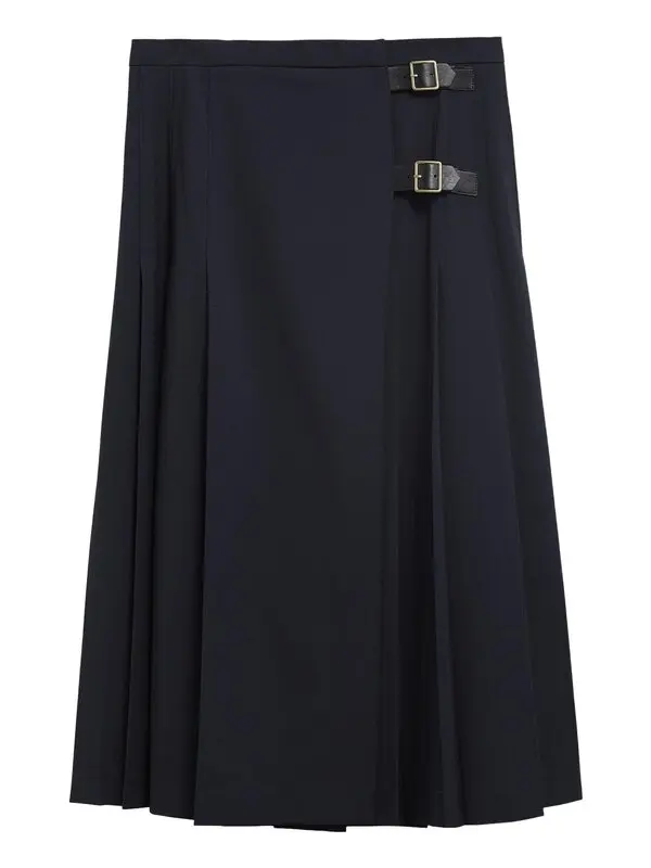 Barbour Pleated Midi Skirt - No