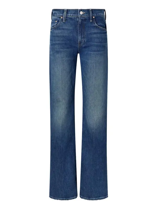 MOTHER Mid-rise Bootcut Jeans - Blue