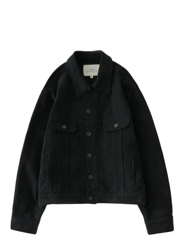Studio Nicholson Long-sleeved Jacket - Black
