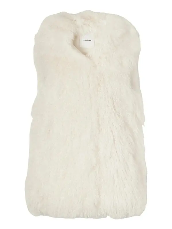 YVES SALOMON Shearling Gilet - No