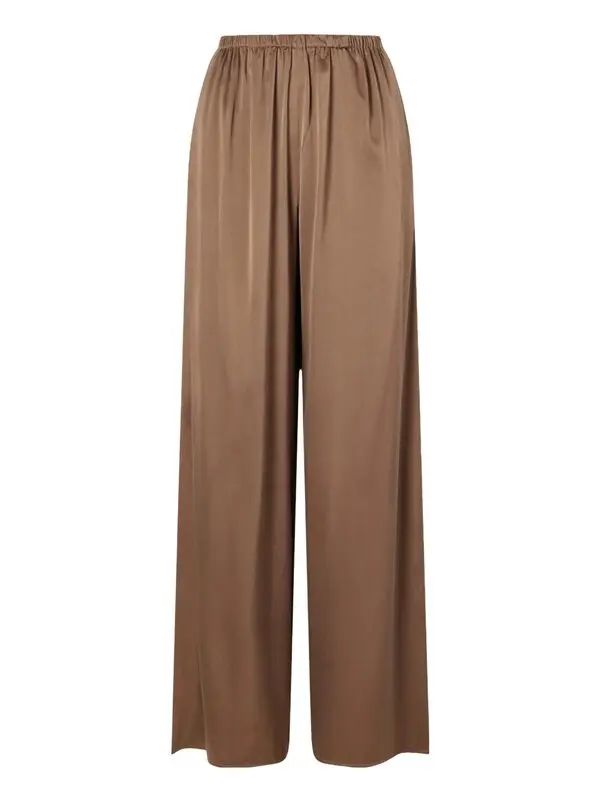 RUOHAN Smooth Wide-leg Pants - No