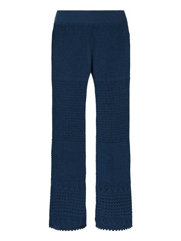 ERES Crocheted Straight-leg Pants - No