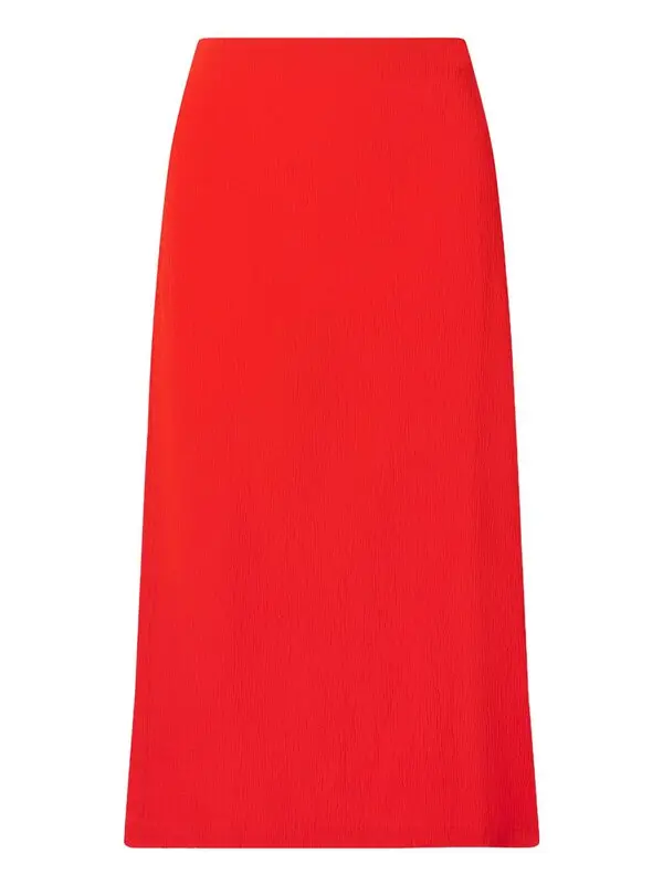 Tibi Casual Midi Dress - Red