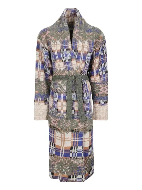 Dries Van Noten Patchwork Wool Cardigan - No