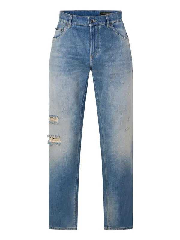 Dolce & Gabbana Straight Jeans - Blue